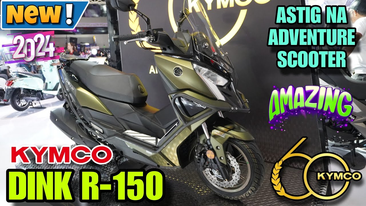 2024 KYMCO DINK R150 60TH ANNIVERSARY SPECIAL EDITION - YouTube