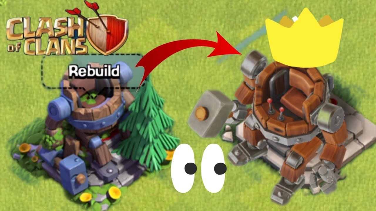 Upgrade Of Battle Machine Level 1 To Max | COC #viral #viralvideo - YouTube