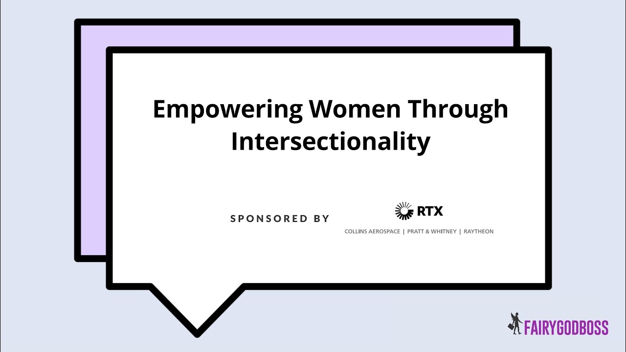 Empowering Women Through Intersectionality - YouTube