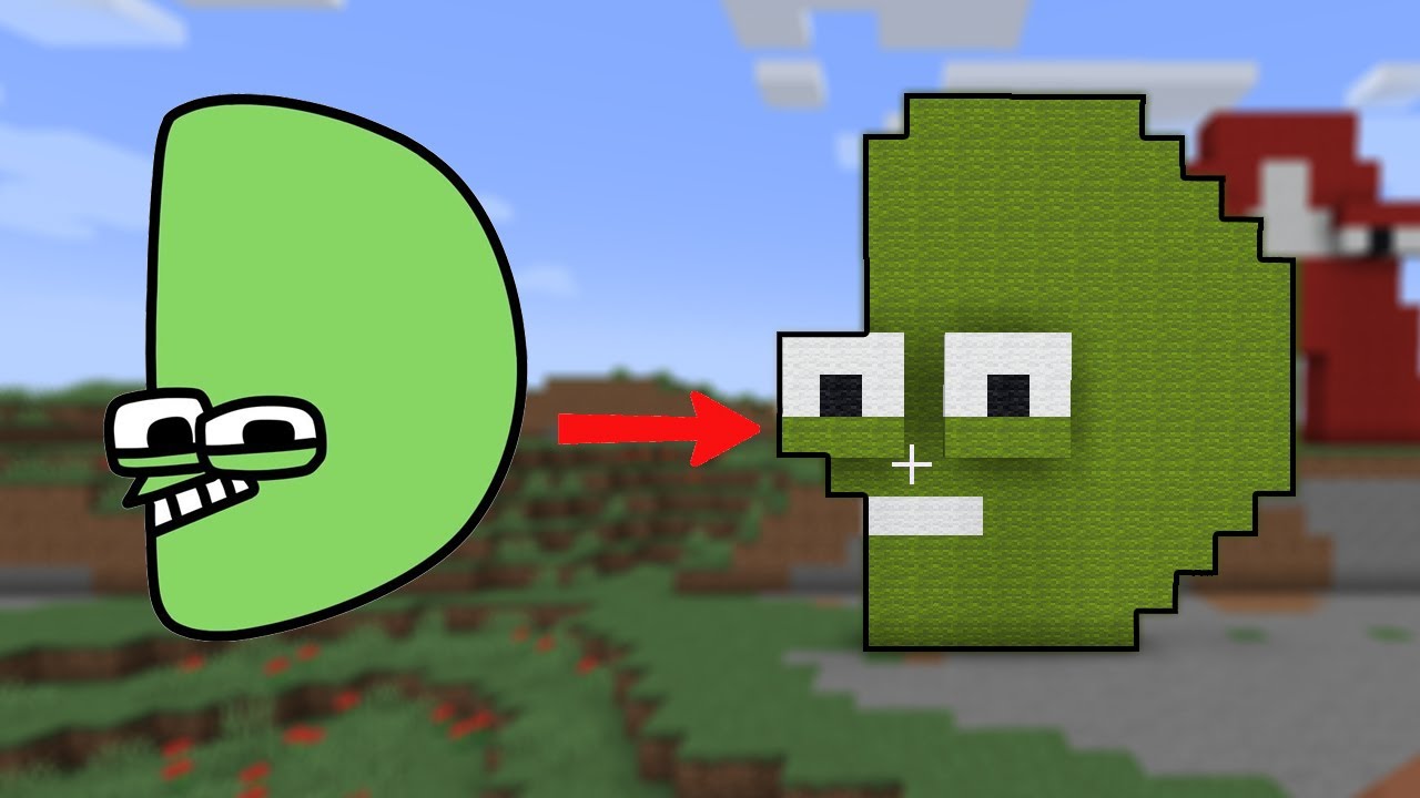 Build Alphabet Lore D in Minecraft - YouTube
