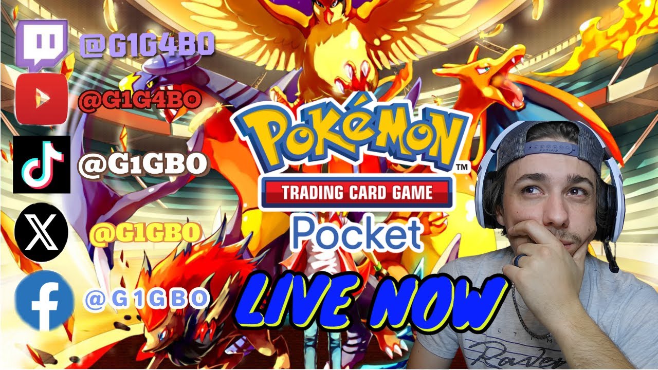 Pokémon TCG pocket gameplay CHILLIN MONDAY - YouTube