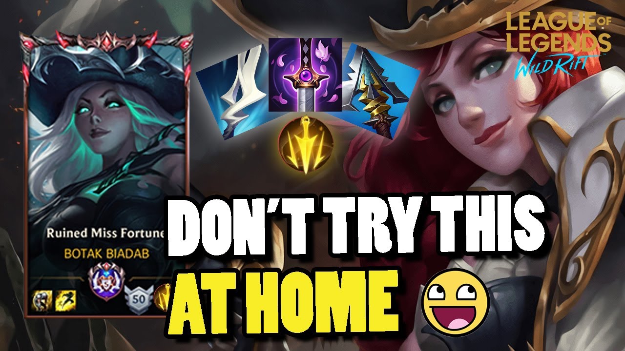 MISS FORTUNE BUILD LETHALITY WITH RUNE LETHAL TEMPO 🤣🤣?!!! Gameplay ...