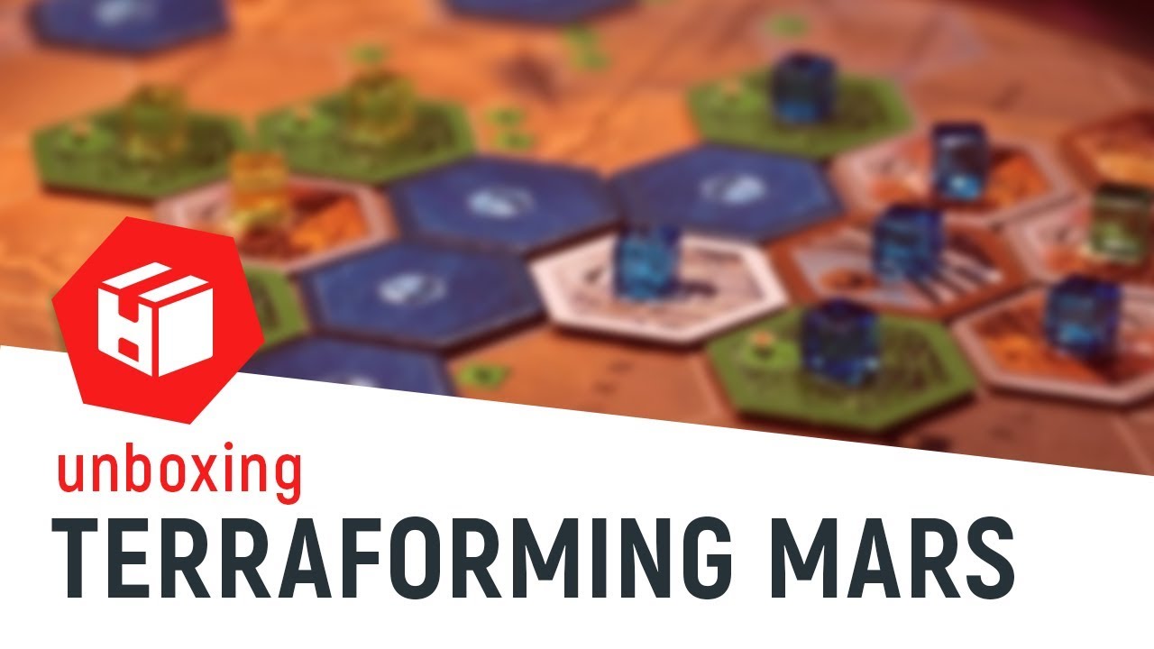 TERRAFORMING MARS | Unboxing | Jogatina BG #51 - YouTube