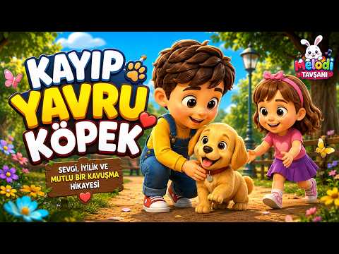Kayıp Yavru Köpek 🐶❤️ | Çocuklar İçin Eğlenceli Çizgi Film | Hayvan Hikayesi