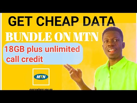 3 ways to get cheap MTN data bundles: 18gb,10gb plus unlimited call ...