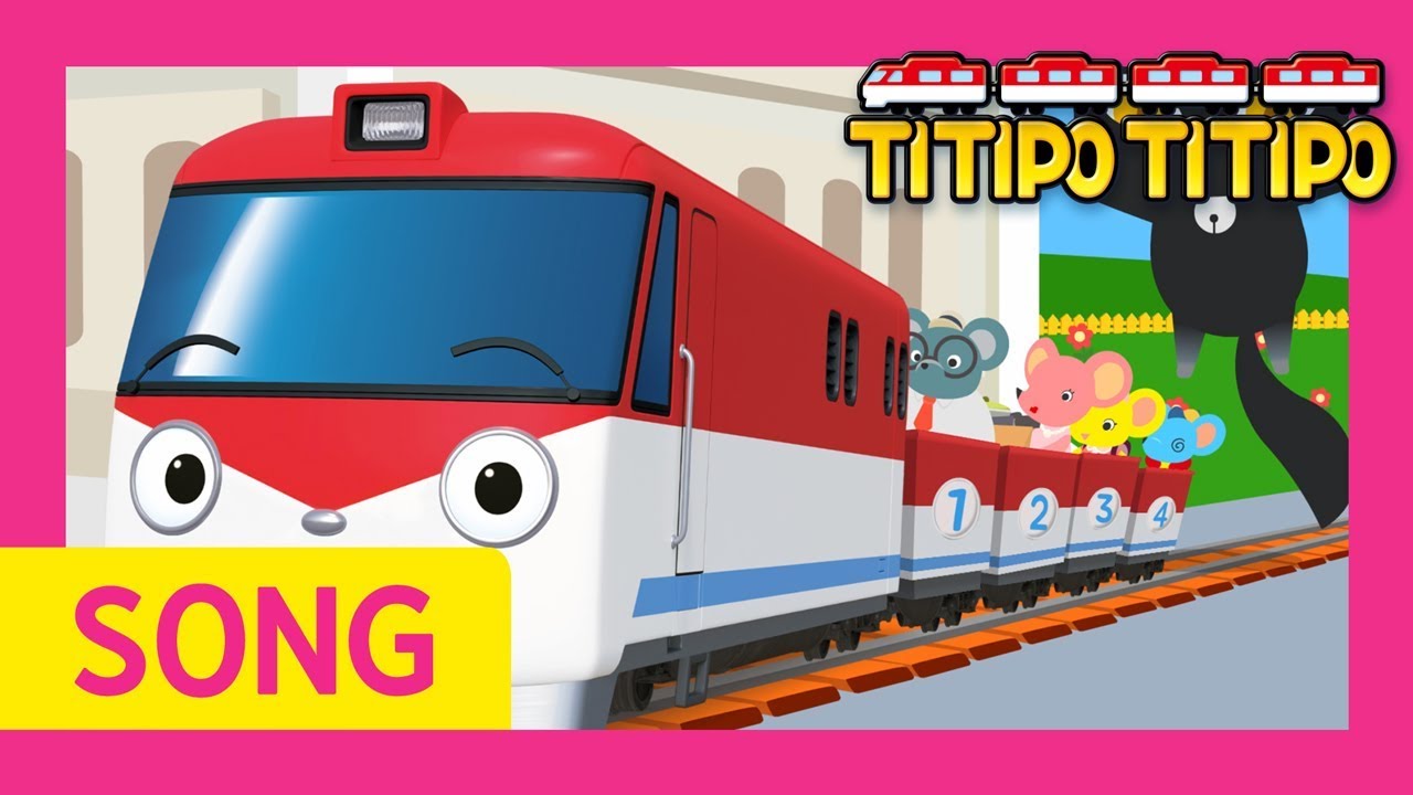 Titipo Hickory Dickory Dock l Skidamarink song +60 mins l Nursery ...