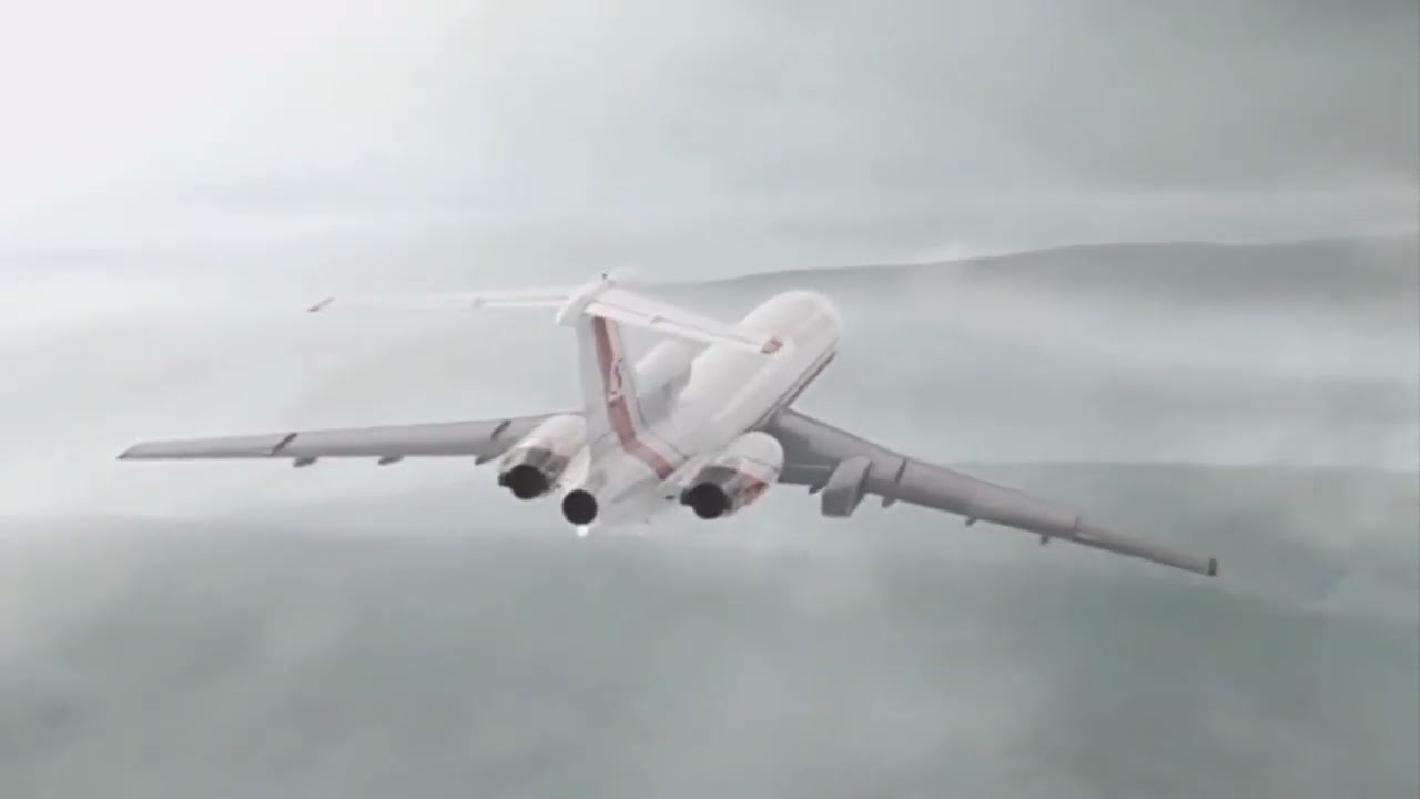 Polish Air Force Flight 101 - Crash Animation - YouTube