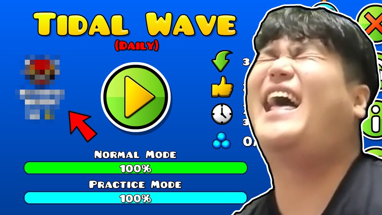 MY DAILY LEVEL: TIDAL WAVE? | Geometry Dash 2.2 - YouTube