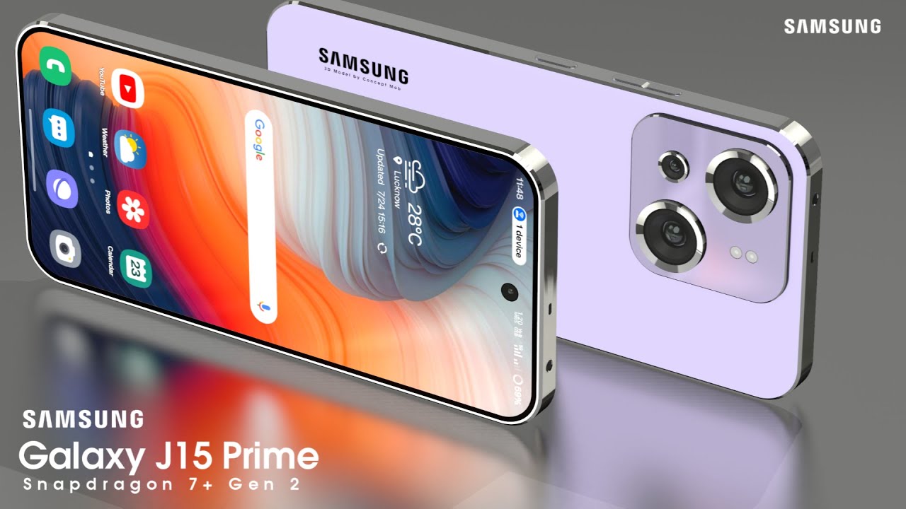 Samsung Galaxy J15 Prime 5G, epic Power with Snapdragon 7+ Gen 2 ...