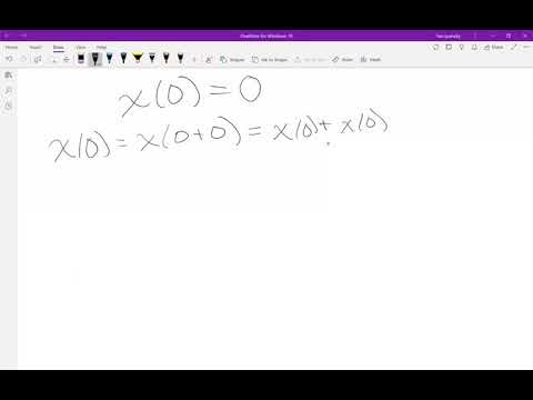 Proving 0 x=0 - YouTube