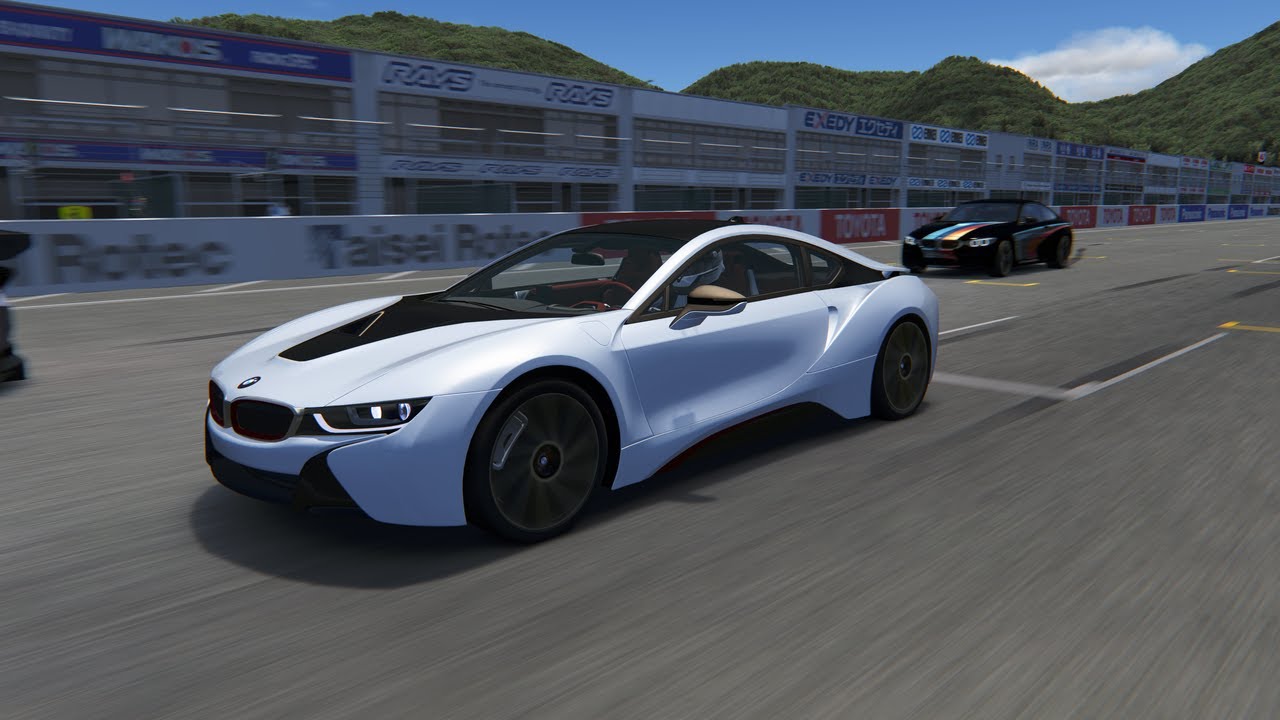 Bmw I8 Hamann Motorsport vs Nissan Gtr and supercars at Okayama - YouTube