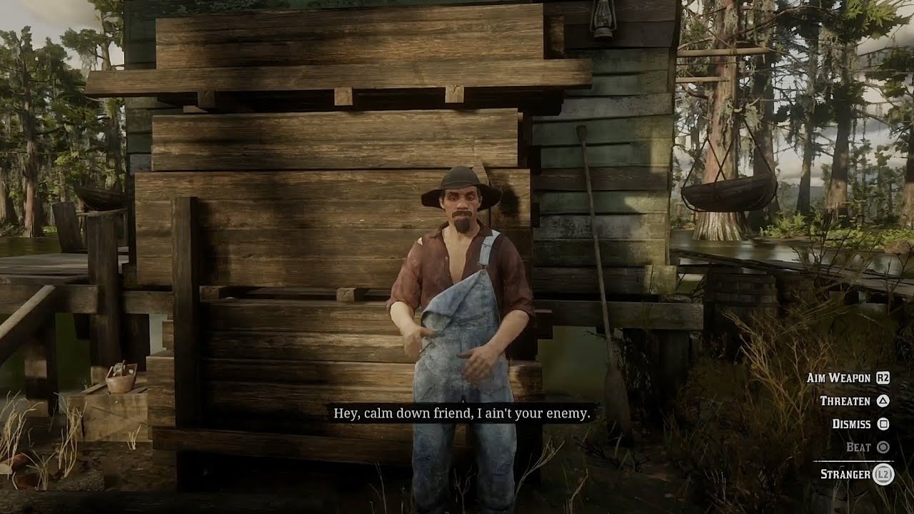I was About to Rob This Poor Man But then he Said this - Red Dead ...