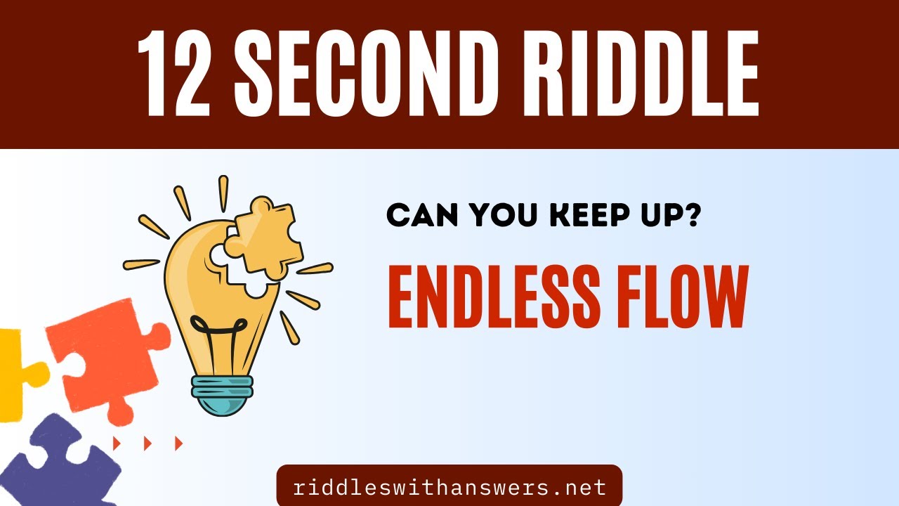 12 Second Riddle: 🤯 This Riddle Will Make You Rethink Everything! 🔎 - YouTube