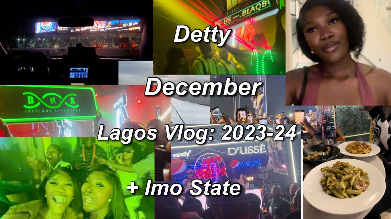 Detty December Nigeria/Naija Lagos Vlog! (2023-2024) BNXN, Davido ...