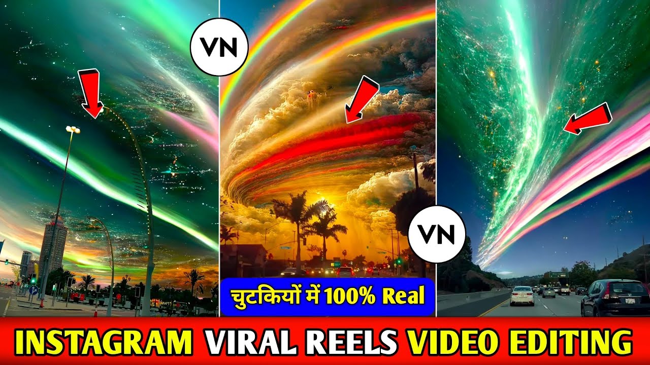 Sky Change Video Editing || 😱🔥Colourful Sky Animation Video Editing ...