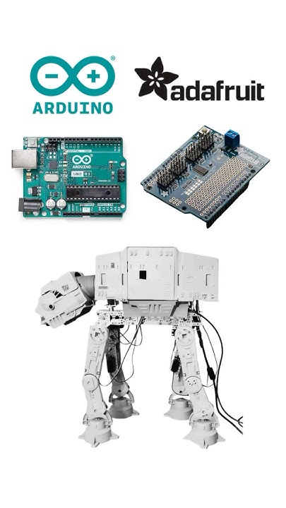 1st Arduino project 10 years ago (AT-AT) #starwars #arduino #tech # ...