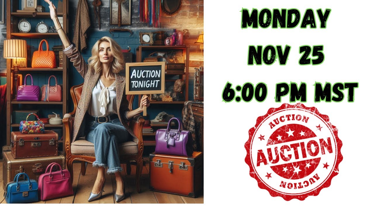 HUGE MASSIVE SALE TONIGHT! MONDAY NOV 25 - 6PM MST - CLOTHING, GIFTS ...