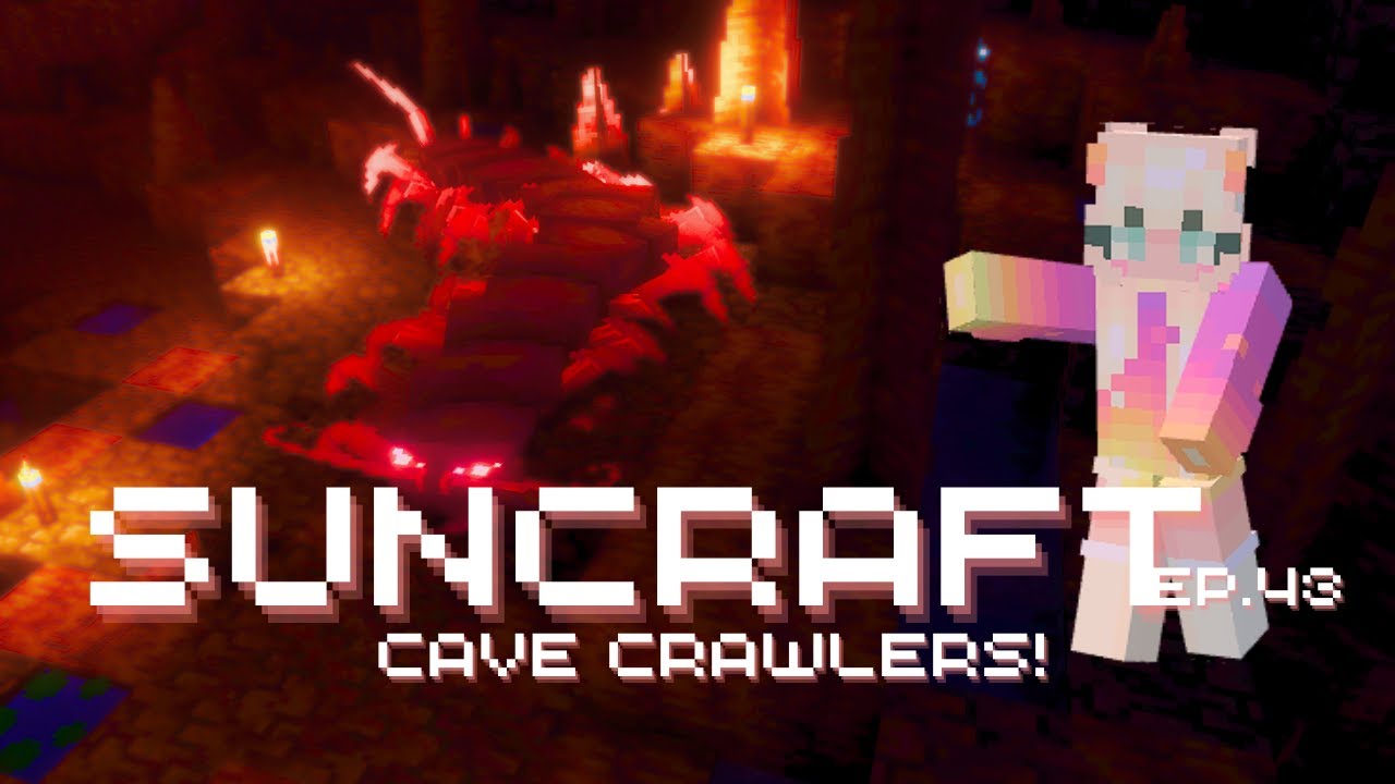 Cave Crawlers! | SunCraft ep.43 - YouTube