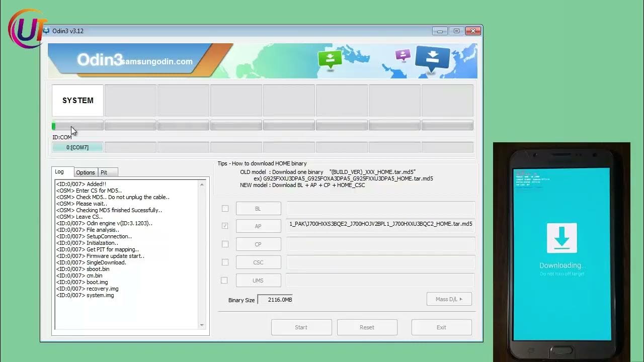 How To Install Firmware Install Samsung | Using Odin - YouTube