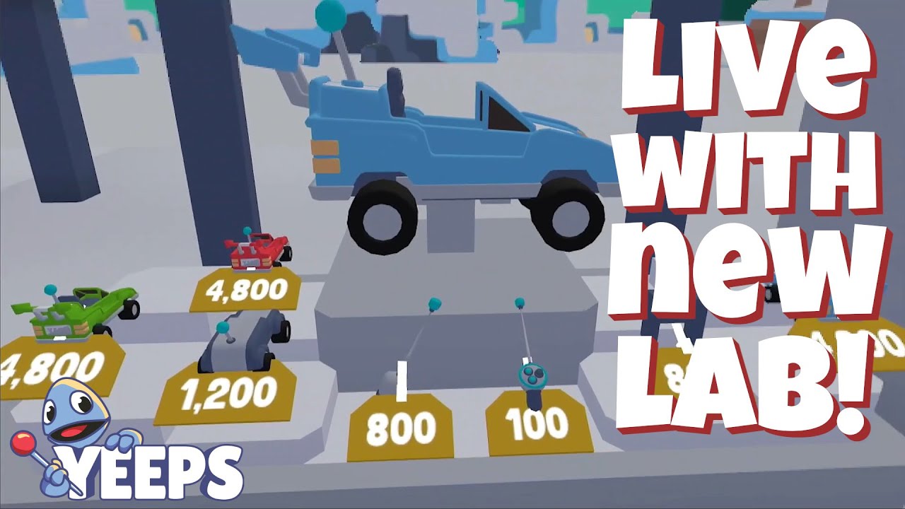 RC Cars in Yeeps!- Live with the New Lab (Yeeps: Hide & Seek) - YouTube