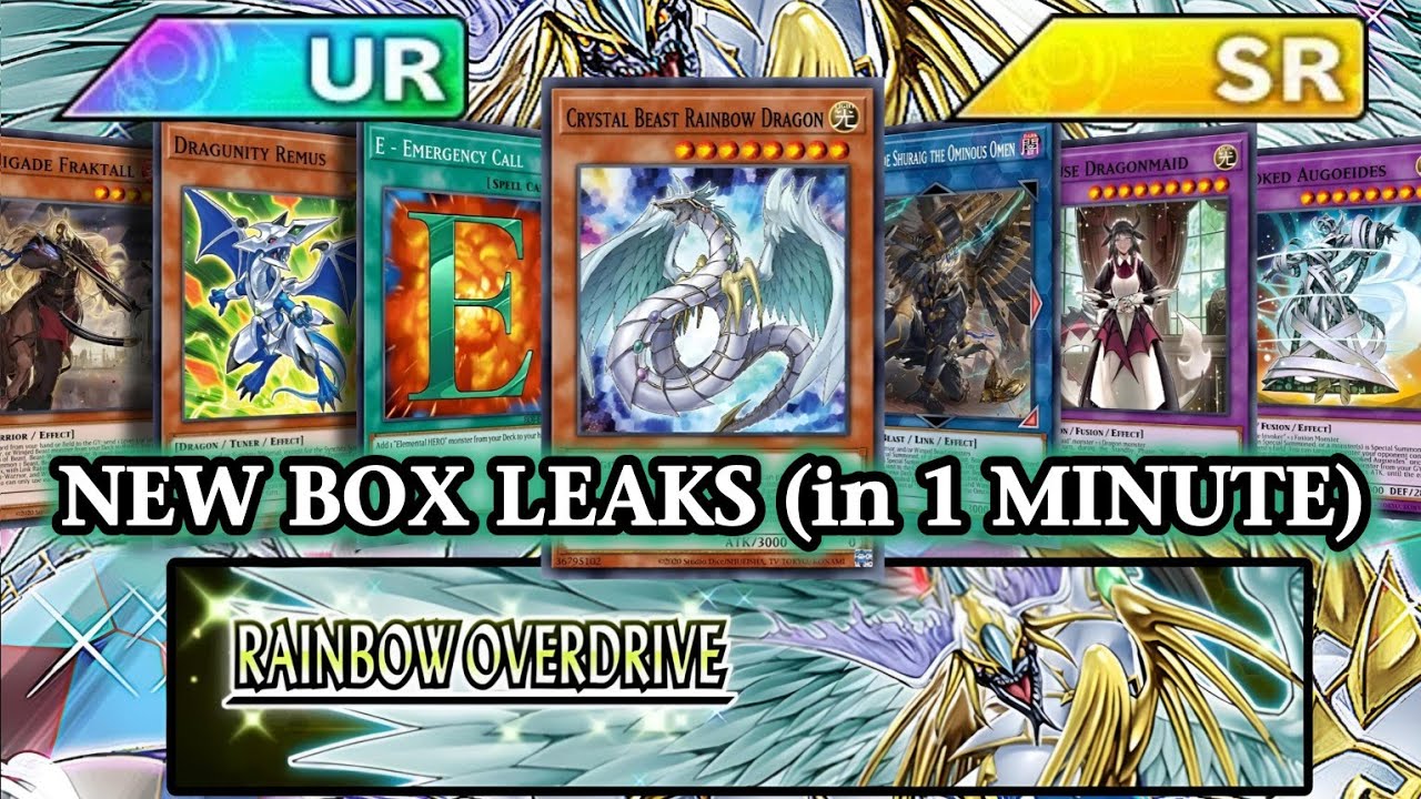 NEW BOX LEAKS in 1 MINUTE: Rainbow Overdrive | Tri-Brigade, Dragonmaid ...