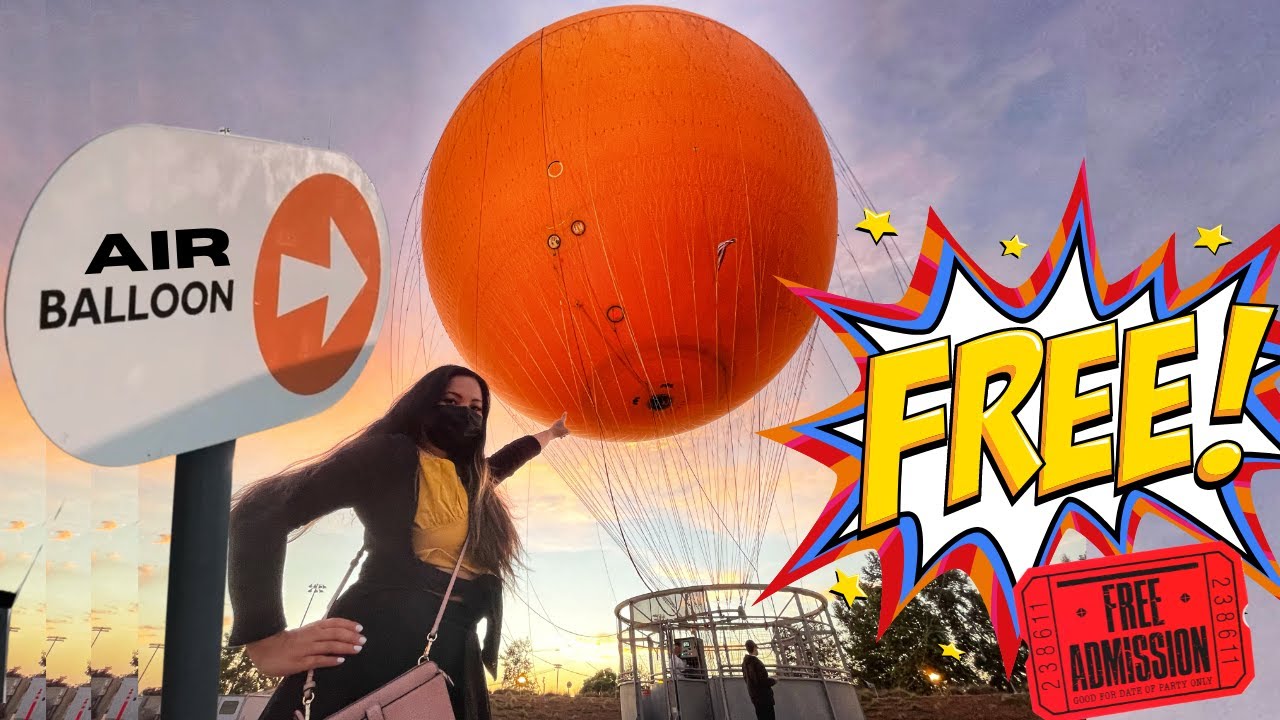 Irvine's Great Park FREE Air Balloon Flight is now Open! - YouTube