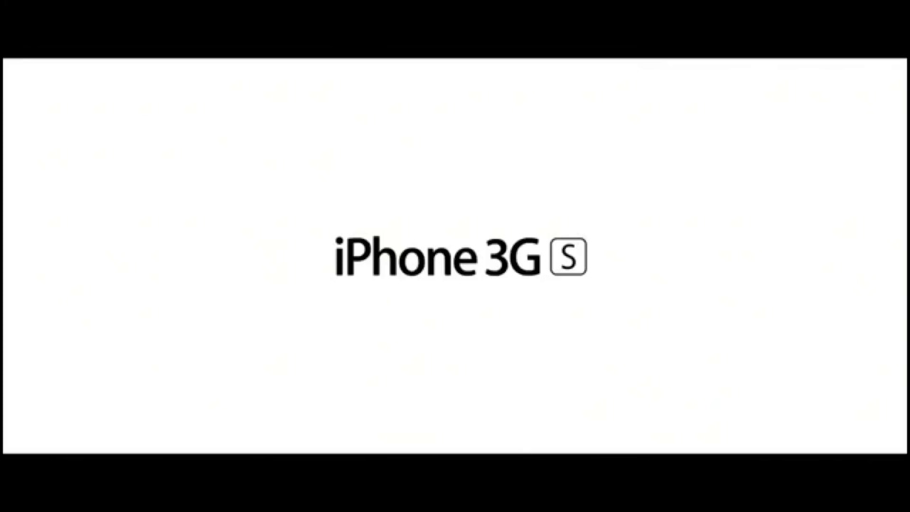 Logo Animation - Apple (2009) [iPhone 3GS commercial) - YouTube