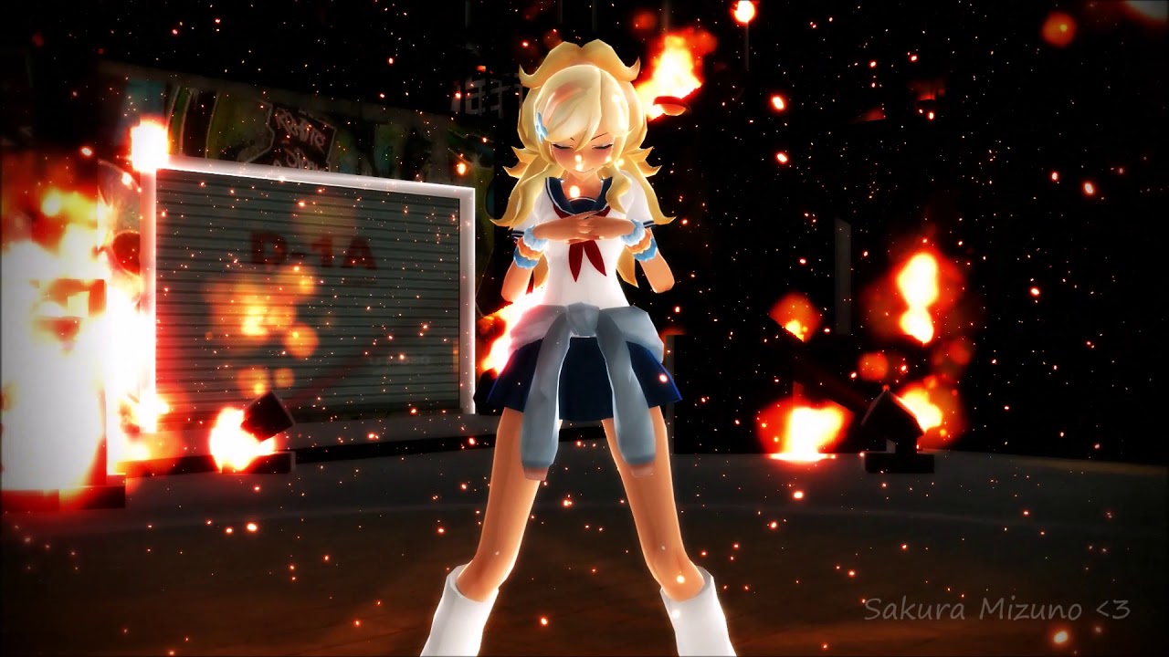 {MMD} BAD Musume Ronshaku (Yandere Simulator) - YouTube