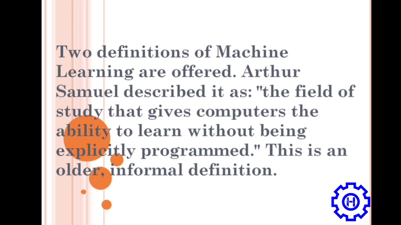 Machine Learning Tutorial 2 - YouTube