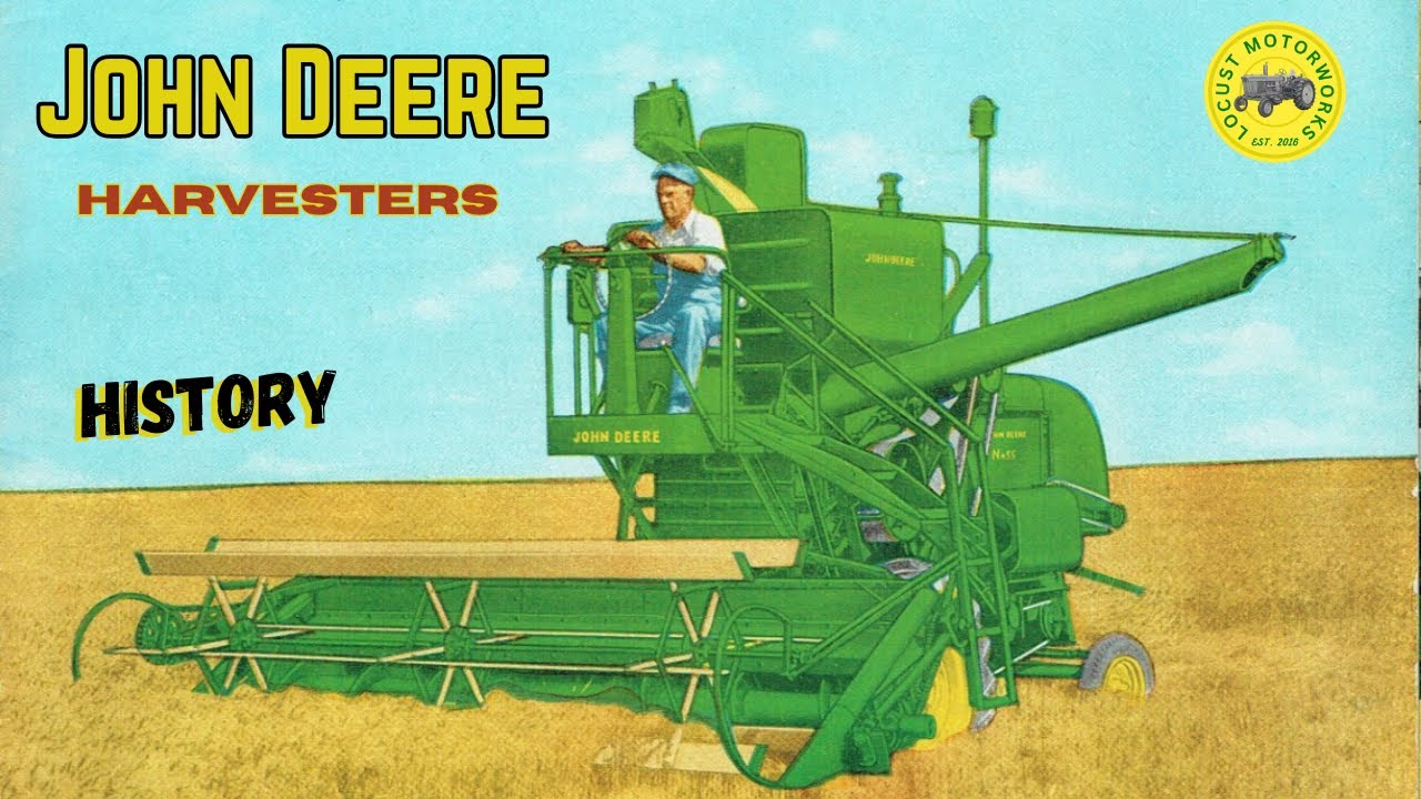 History of John Deere Combines (Part 2) - YouTube