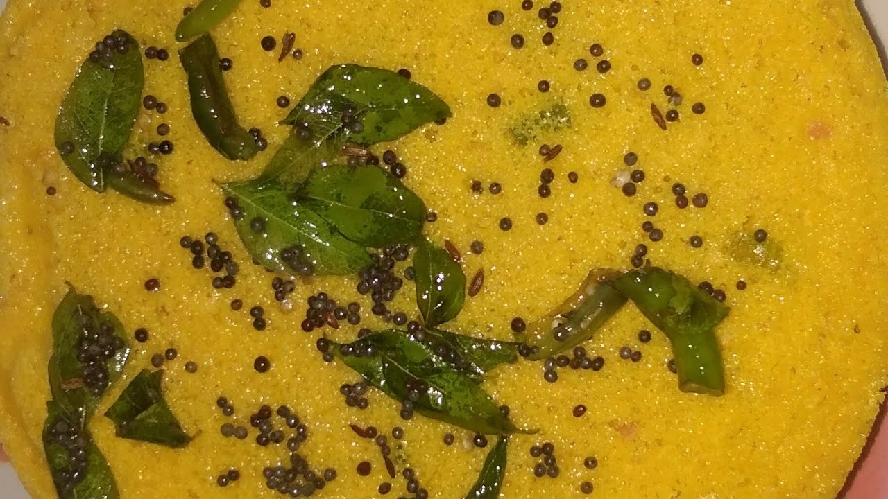 Dokhla recipe / Easy breakfast recipe - YouTube