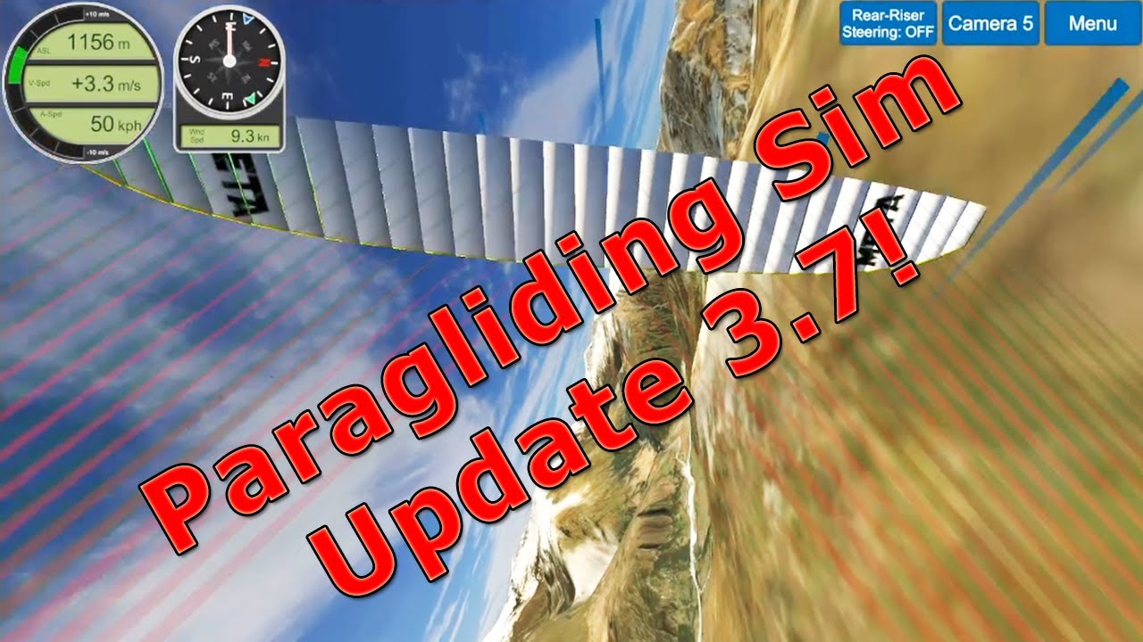 Paragliding Sim - Update 3.7! - YouTube