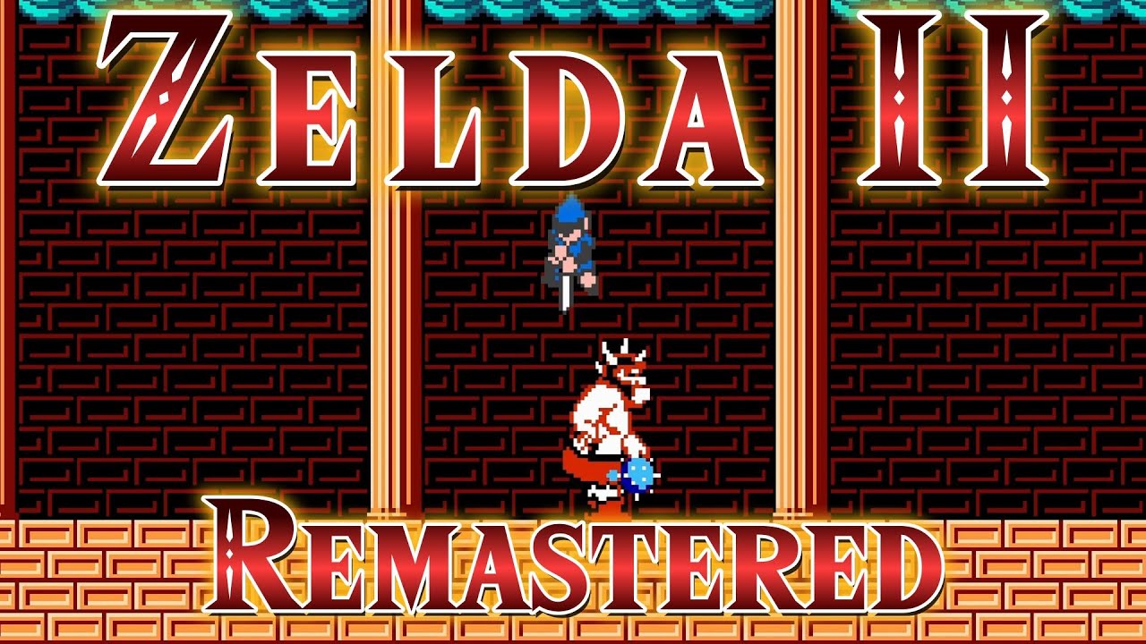 The Great Palace - Zelda 2, Adventure of Link Remastered: Part 10 - YouTube