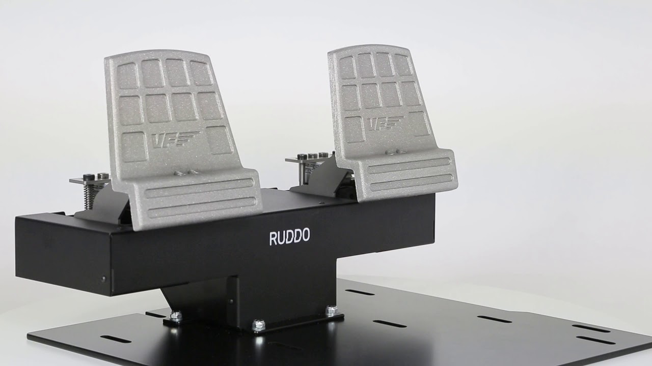 RUDDO, Our Rudder Pedals | Virtual Fly - YouTube