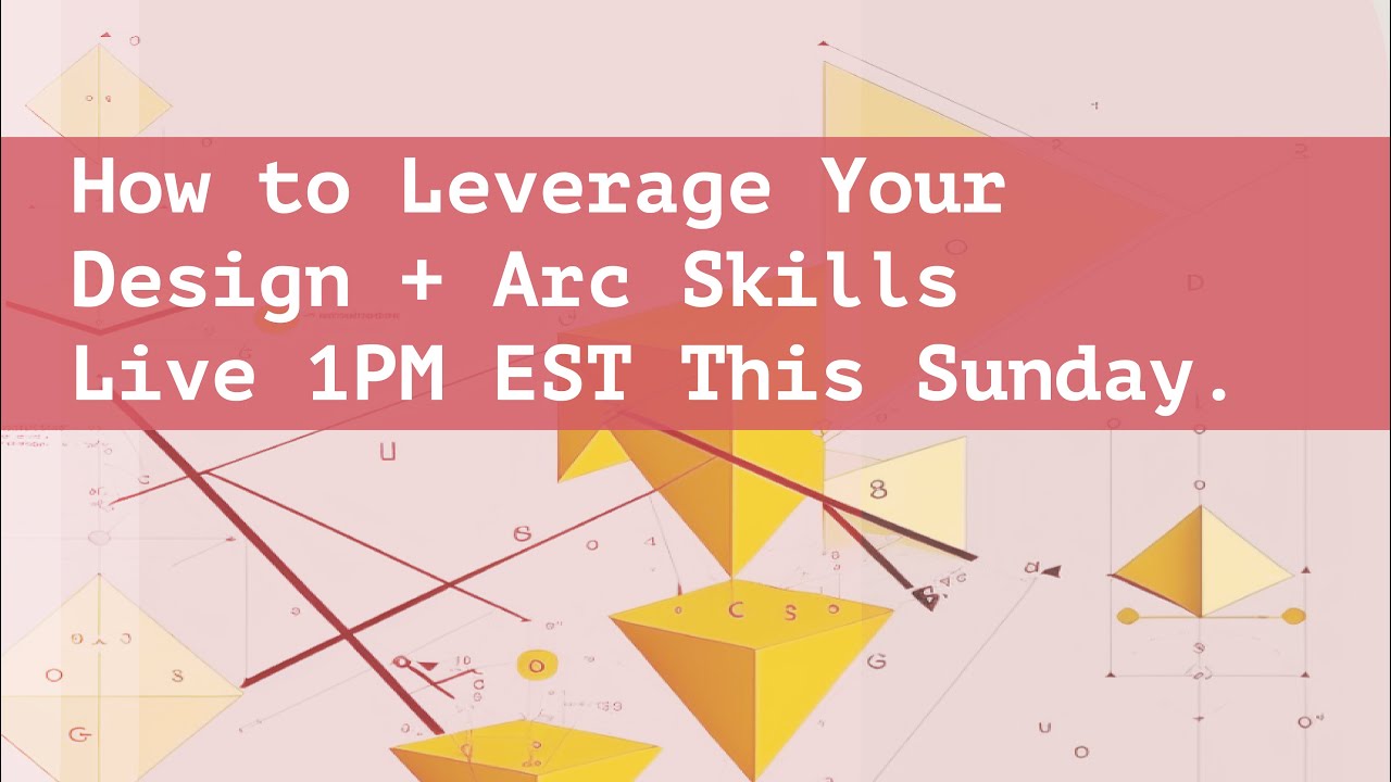 How To Leverage your Arc + Design Skills + AMA Session on Rhino3D and ...