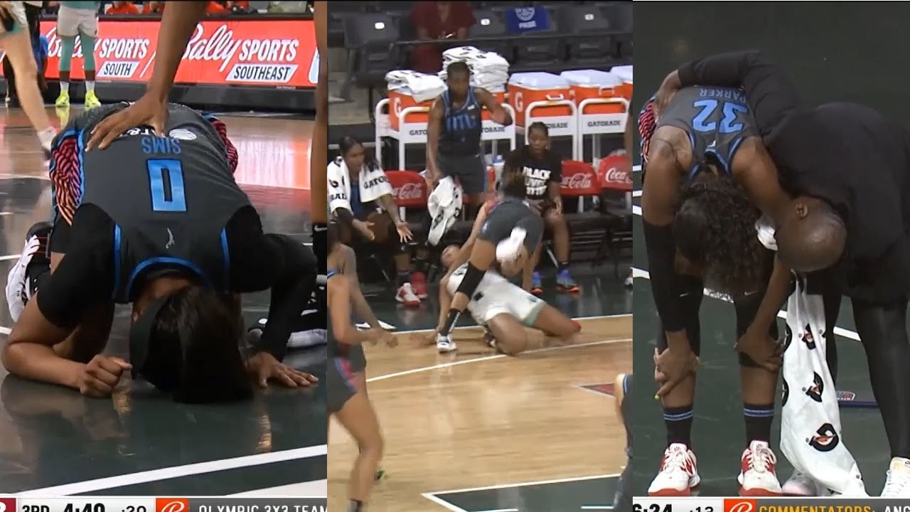 THREE Hard Collisions In Less Than A Quarter, Leaving 3 Players Hurt In ...
