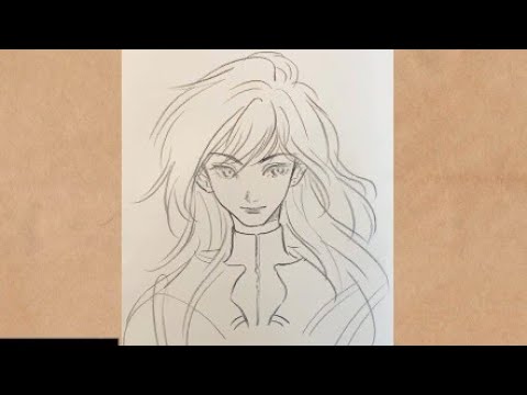 how to draw amine drawing|step by step easy way drawing| - YouTube