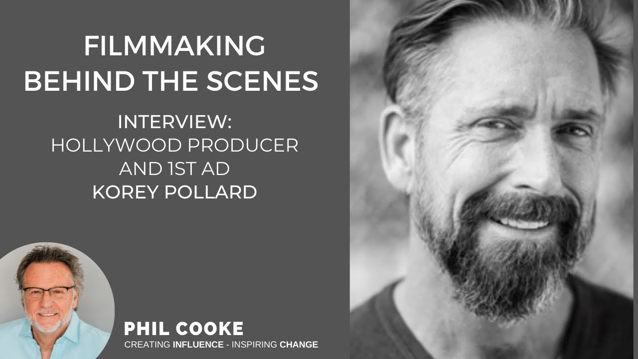 Filmmaking Behind the Scenes: Interview with Hollywood Producer and 1st AD Korey Pollard - YouTube