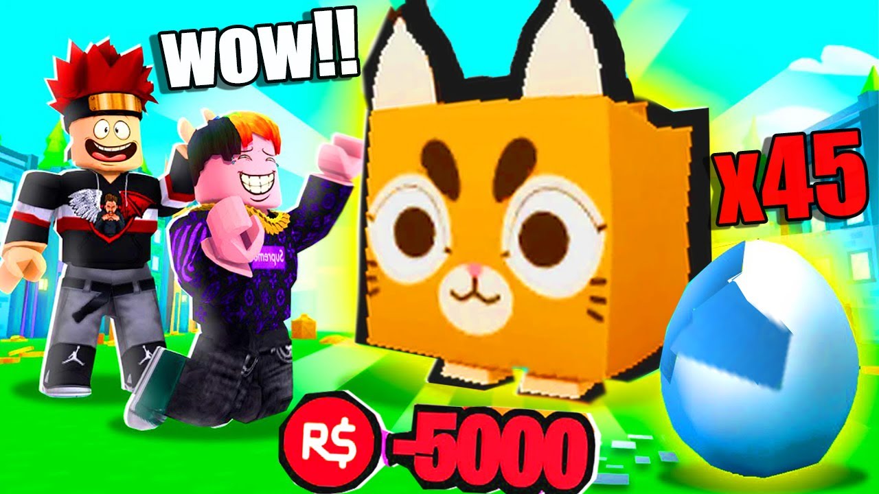MI-A PICAT PRIMUL MEU HUGE FLOPPA CAT pe PET SIMULATOR X! - YouTube