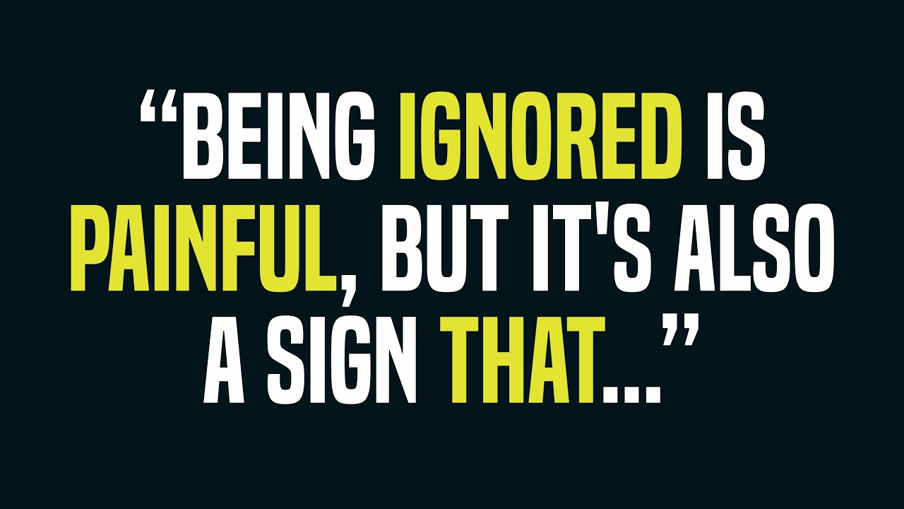 Being Ignored Is Painful But It's Also A Sign That... Psychology Facts ...