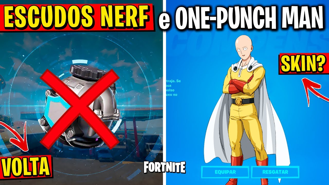 ONE-PUNCH MAN NO FORTNITE? NOVO UPDATE e EVENTO FINAL - YouTube