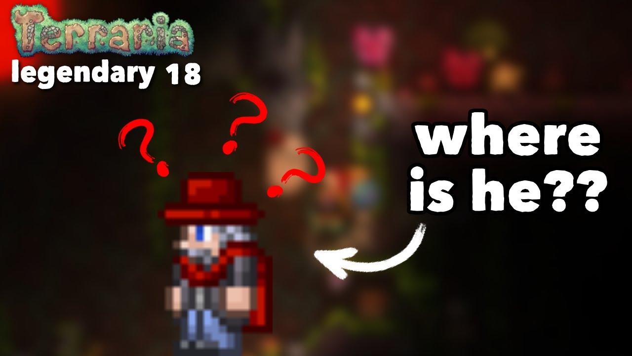 Looking for the Clothier | #Terraria #legendary #letsplay - YouTube