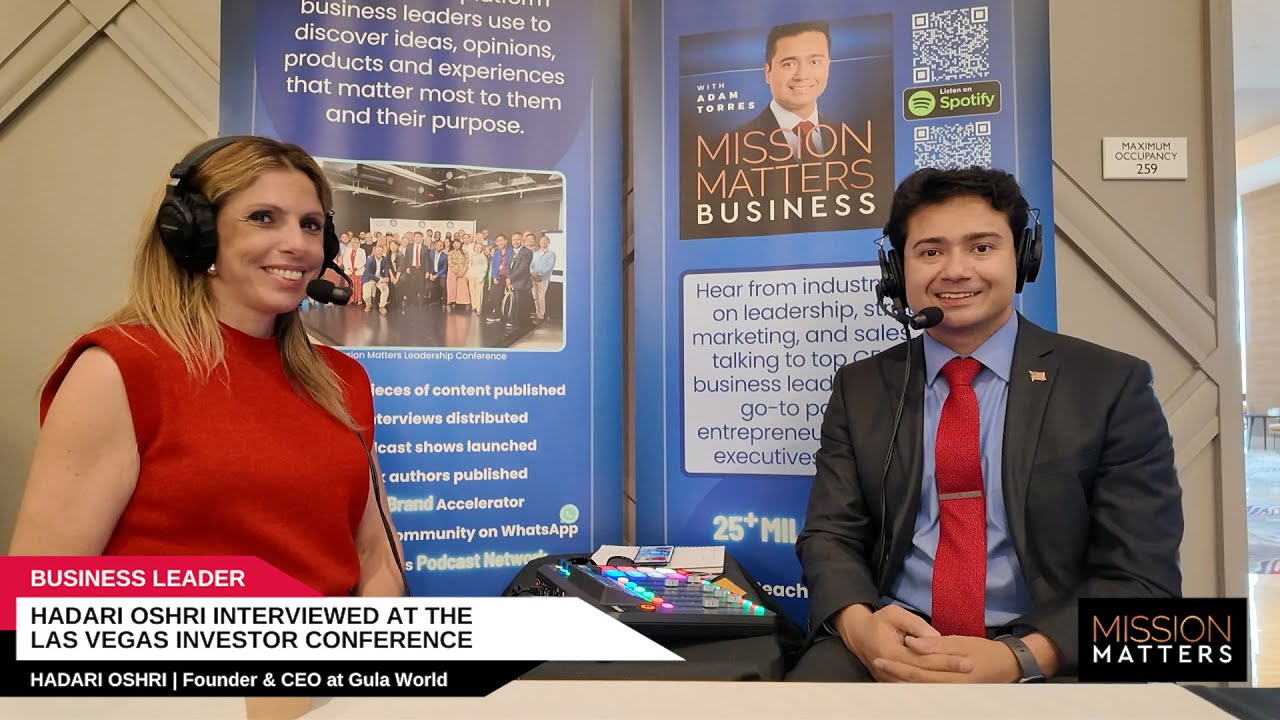 Hadari Oshri Interviewed at the Las Vegas Investor Conference - YouTube