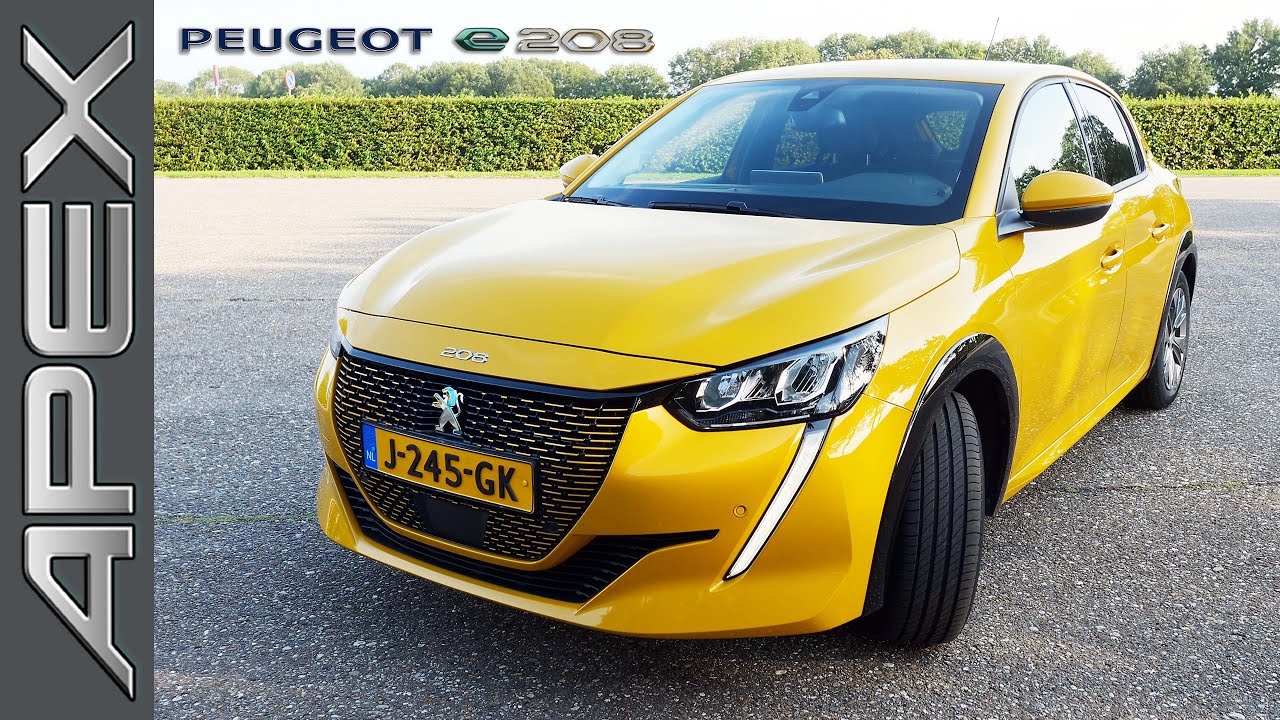 PEUGEOT e-208 - TESTDRIVE (2020) - YouTube