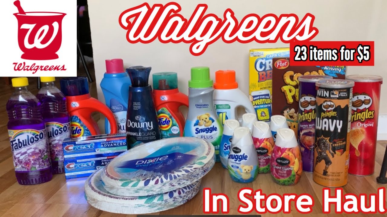 WALGREENS IN-STORE HAUL | June 21-27 Deals | 23 items for 19¢ ea - YouTube