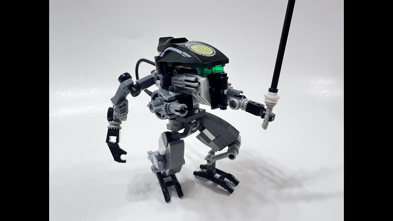 How To Build a Lego Mini Mech Hunter Tracker (Tutorial). - YouTube