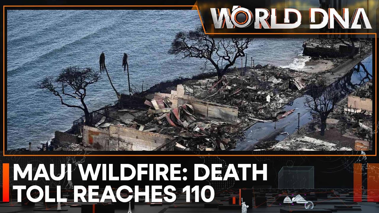 Maui wildfires death toll rises to 110, official says sirens would not ...