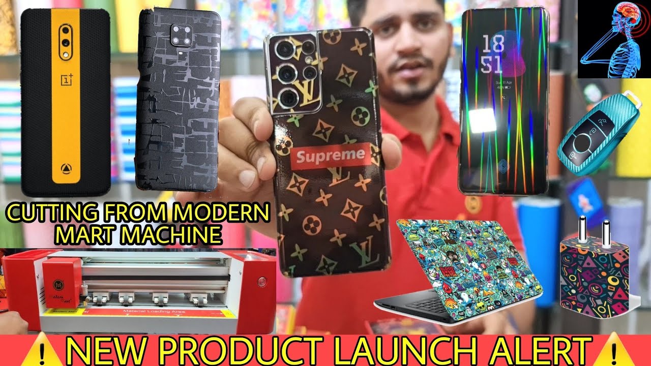 New Mobile Skin Launch || Mobile Lamination Cutting Machine || Modern ...