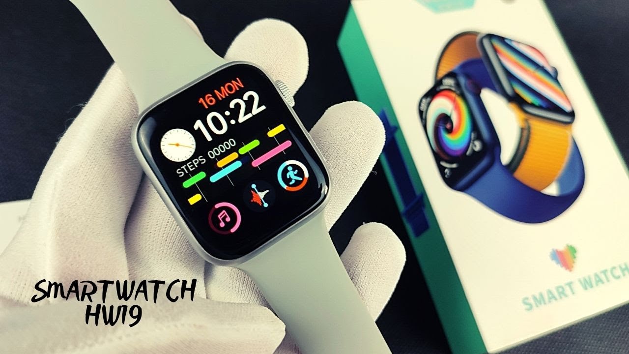 SMARTWATCH HW19 ficou lindo | Mas é bom? Vale a pena? Review primeiras ...
