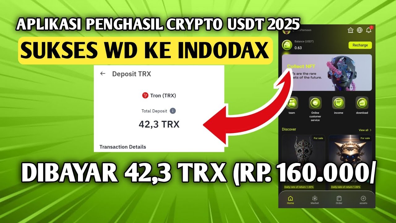 BARU RILIS!! COINVERSE APLIKASI PENGHASIL CRYPTO USDT 2025 - APLIKASI PENGHASIL UANG 2025 - YouTube
